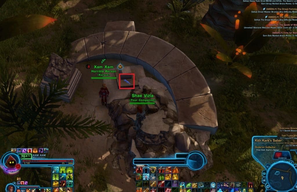 Onderon Collector Mission Guide